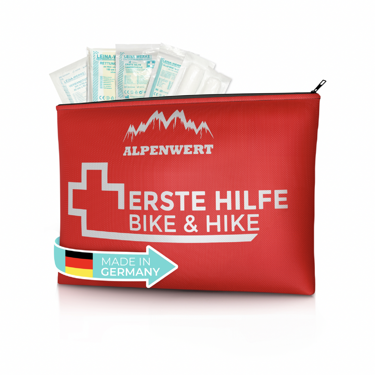 Erste Hilfe Set | Erste Hilfe Kit für Wandern & Fahrrad – Alpenwert – ALPENWERT